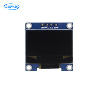 0.96寸OLED显示屏模块 兼容STM32/51单片机 SSD1306驱动芯片屏幕-阿里巴巴
