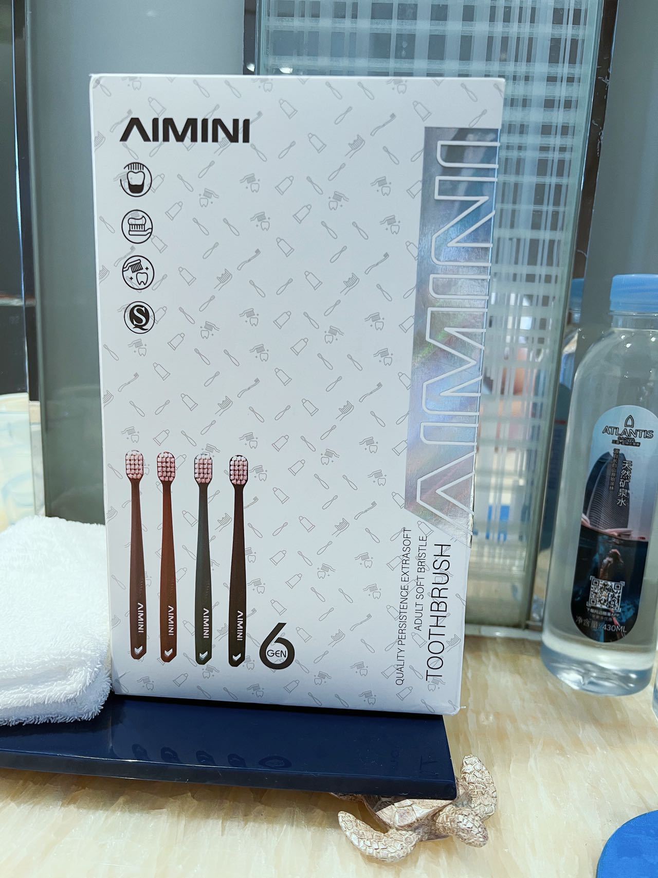 AIMINI网红新款迪拜六代牙刷成人宽头软毛牙刷独立包装万毛牙刷-阿里巴巴