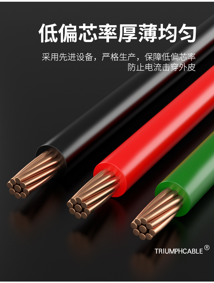 BVR 0.5~95mm多股铜芯线电线聚氯乙烯绝缘多股软线电缆阻燃接地线-阿里巴巴
