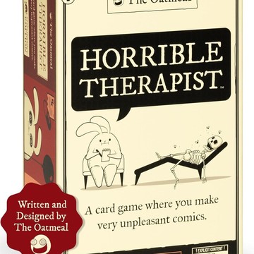 Exploding Kittens Horrible Therapist恐怖治疗师成人纸牌游戏-阿里巴巴
