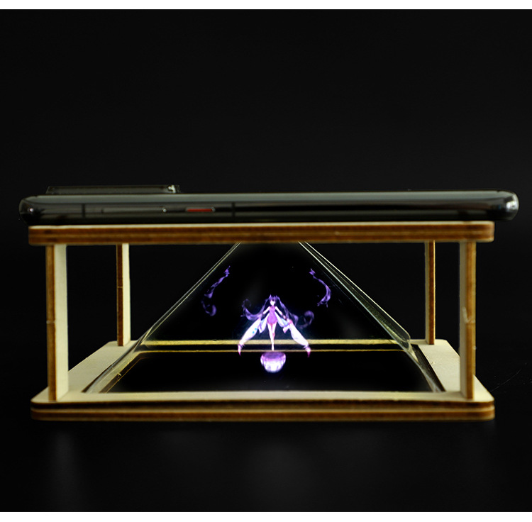 3D全息投影仪手工diy制作小学生科学实验玩具幼儿园小发明套装-阿里巴巴