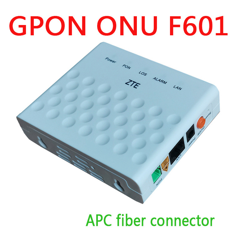 F601千兆GPON ONU光网络f401 Z-TE中英文外贸适用于ZTE光猫-阿里巴巴