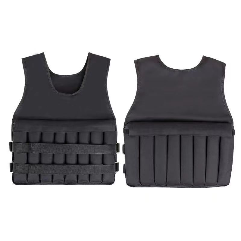 Adjustable Removeable Weight Vest Running Fitness Invisible Iron Sand ...