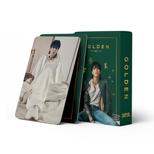 防弹少年团JK solo专辑GOLDEN小卡 55张jungkook应援卡片 田柾国-阿里巴巴