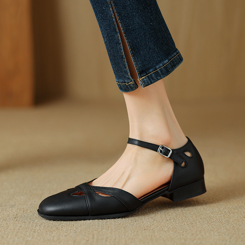 CHIKO Kylee Square Toe Block Heels Pumps Shoes