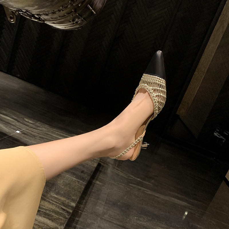 Chiko Kale Pointy Toe Kitten Heels Slingback Shoes