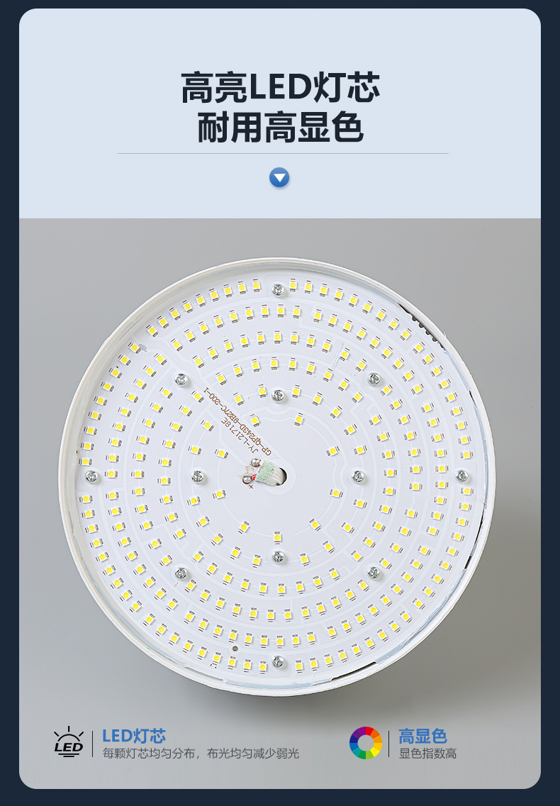 爱迪普森 NLQP LED大功率球泡灯厂房车间展厅商用摆摊节能灯泡E27-阿里巴巴