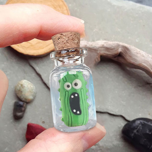 Miniature Glass Screaming Pickle in a Bottle玻璃瓶装尖叫泡菜-阿里巴巴