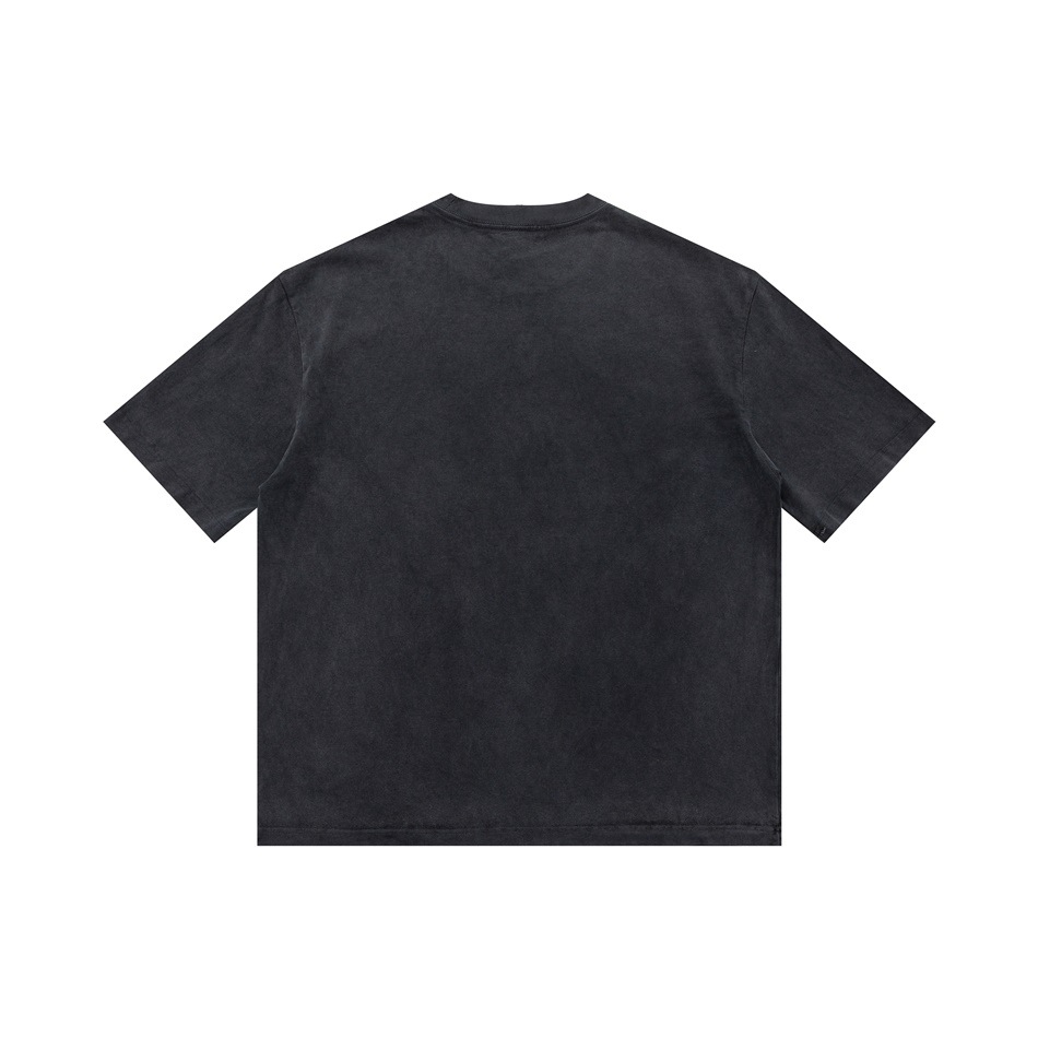 IGIO美式高街复古重磅水洗夏季T恤宽松320g纯棉短袖男体恤PL1115-阿里巴巴