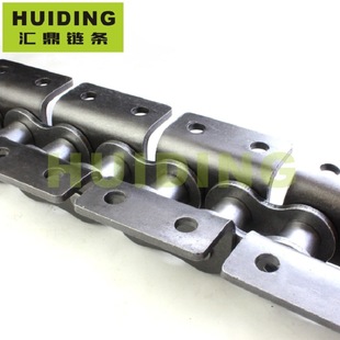 厂家直销12A工业弯板附件链条 6分K1双侧单孔流水线弯板输送链条-阿里巴巴