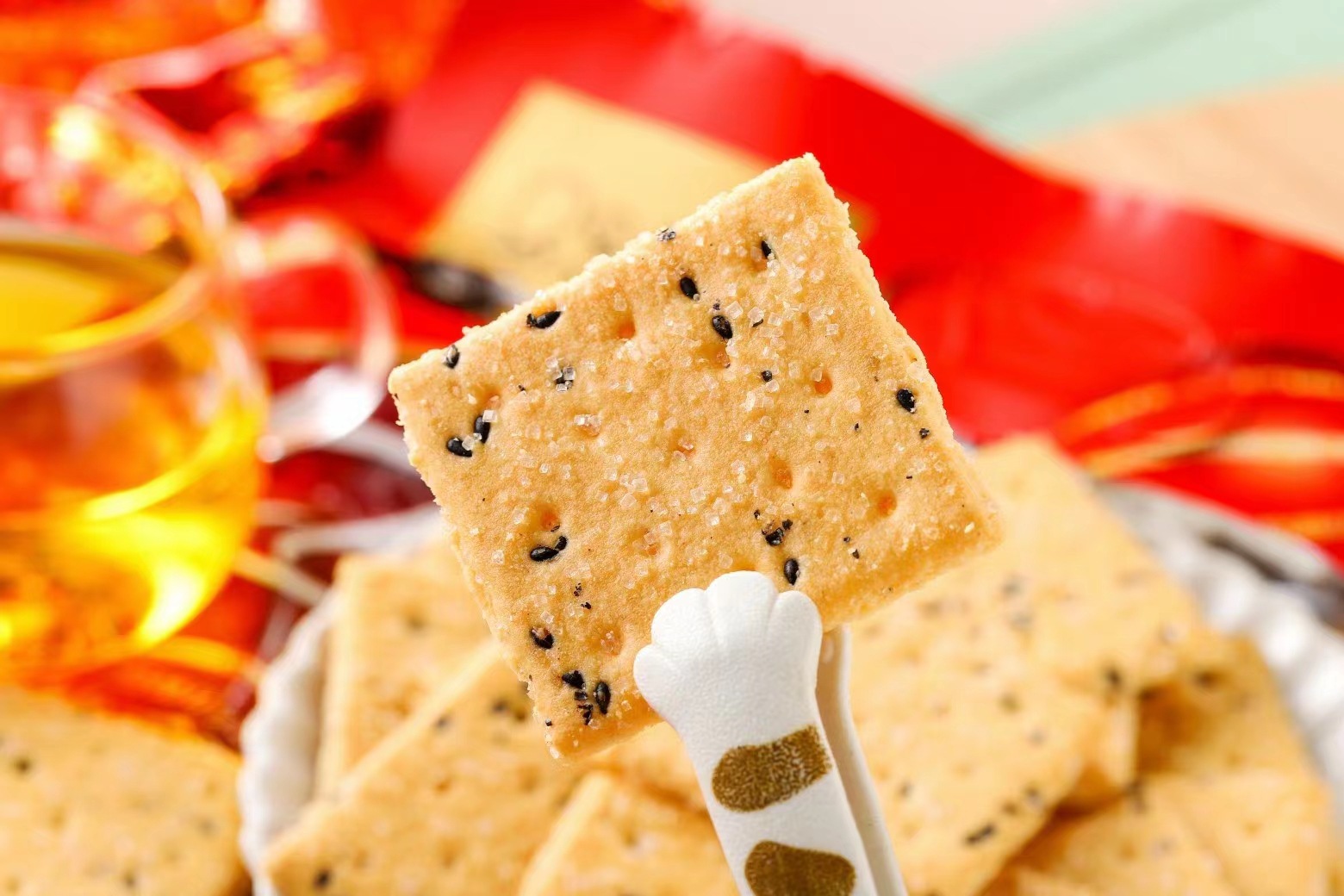 马马妈268g黑珍珠饼干袋装 黑芝麻茶配点心烧香拜拜零食批发-阿里巴巴