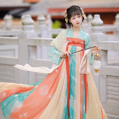 Chinese Hanfu for women Dunhuang Feitian HanTang Ming Dynasty Qin ...