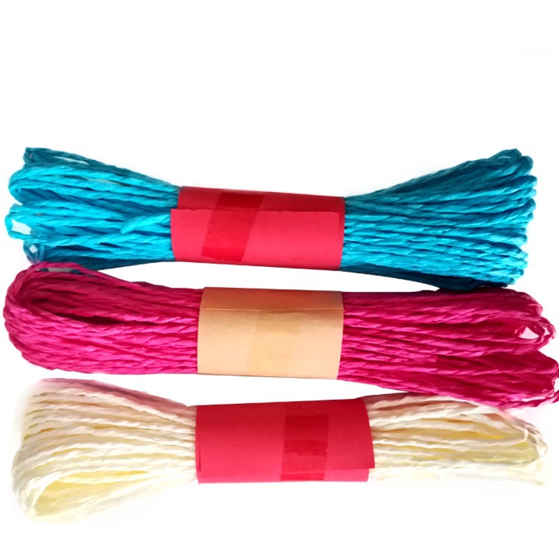 彩色纸绳 幼儿园儿童DIY手工制作材料 彩色纸绳10色/包 纸绳-阿里巴巴