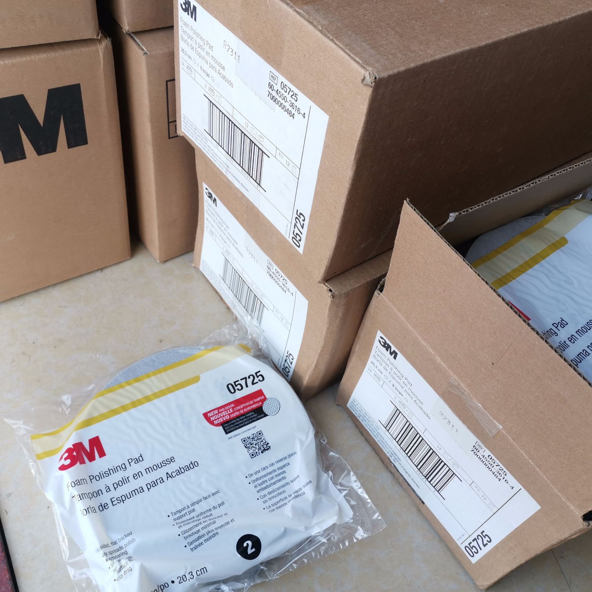 3M05725波浪抛光海绵盘 Perfect-It Foam Polishing Pad 3M 05725-阿里巴巴