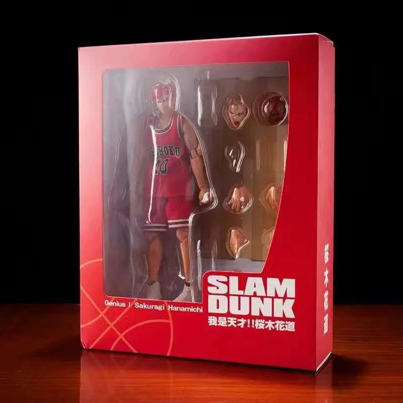 灌篮高手 天才 樱木花道10# 流川枫11# 可动人偶摆件模型盒装手办-阿里巴巴