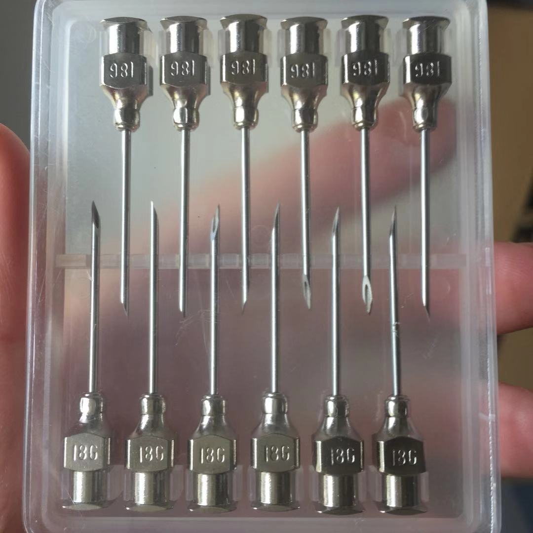 上海萃众 不锈钢 铜座兽用针 C14底座 10G-22G 不锈钢注射针-阿里巴巴