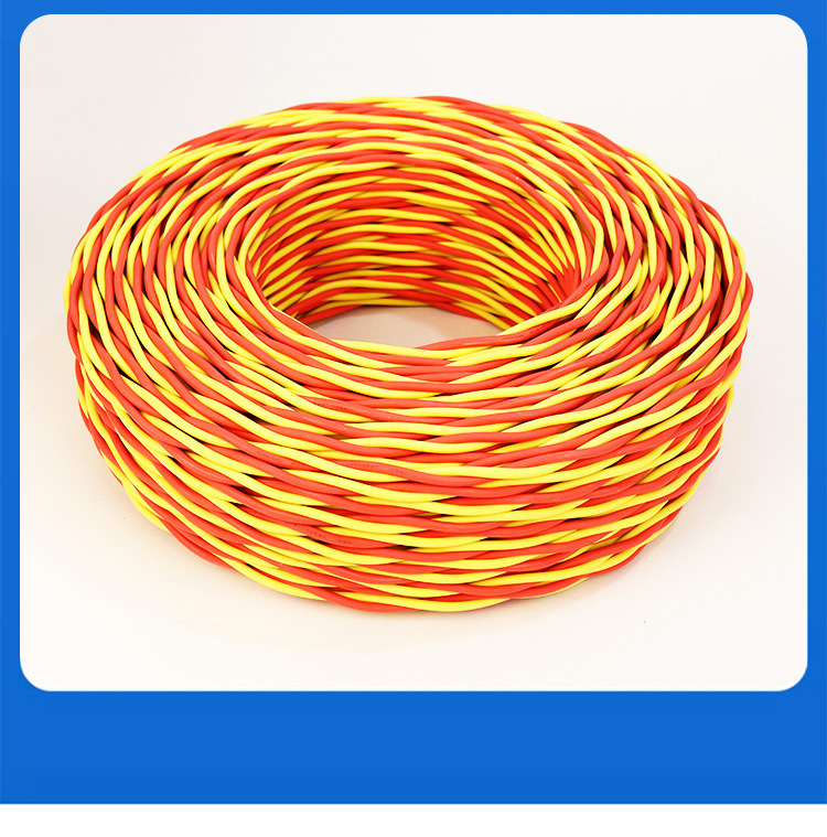 WDZBN-RYJS 低烟无卤阻燃铜芯绞型软电线 双绞线 花线 消防线-阿里巴巴