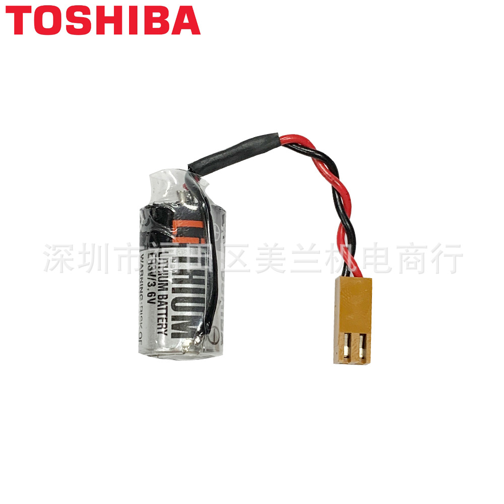 TOSHIBA 东芝ER3V 3.6V 一次性PLC SMB CNC 安川 三菱 锂电池-阿里巴巴
