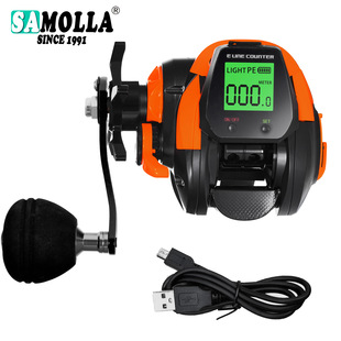 SAMOLLA新款大屏数显水滴轮筏钓桥钓船钓冰钓路亚渔深度定位中鱼-阿里巴巴