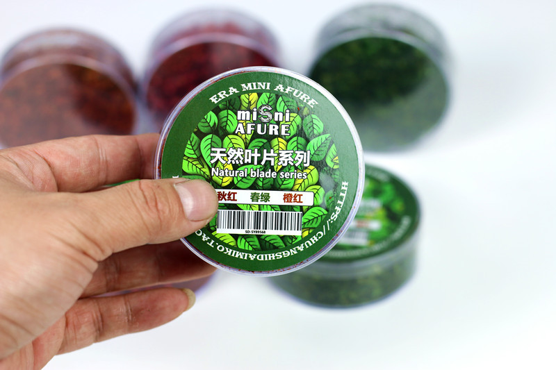 时代 树叶片 多色叶子模型树落叶战锤地台兵人建筑era mini afure-阿里巴巴