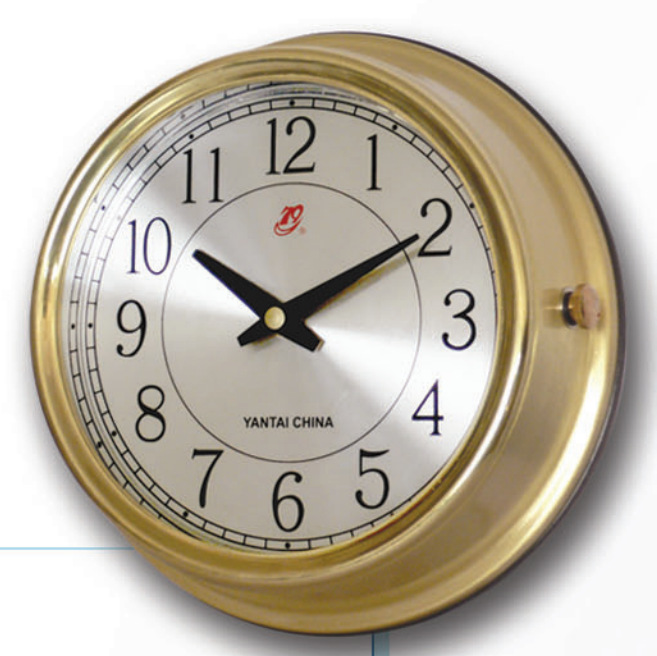 船用时钟 IMPA 370204 船舶物料 船用时钟可挂墙上钟数字指针-阿里巴巴