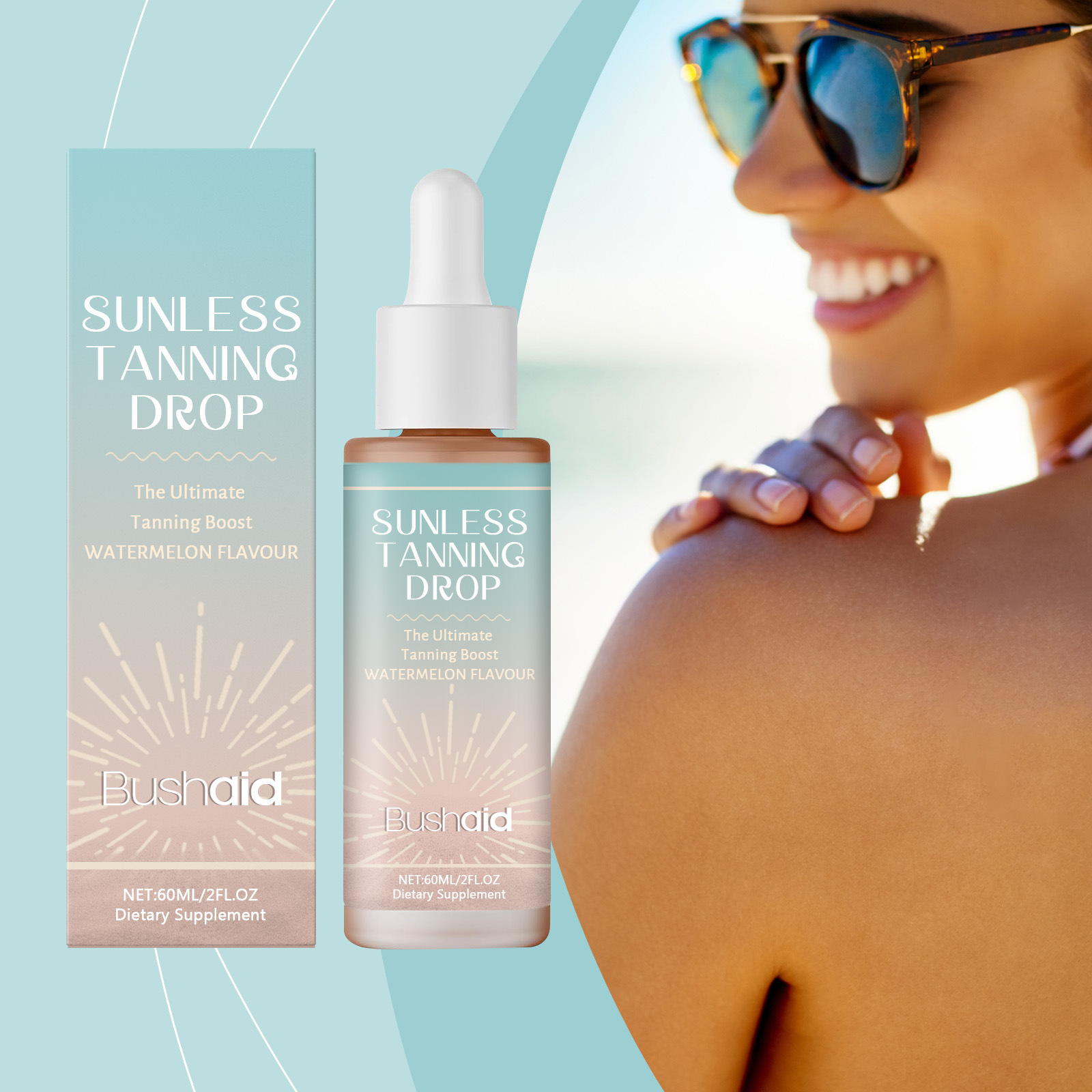 BUSHAID Sunless Tanning Drop Body Treatment-阿里巴巴