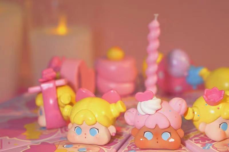 QOQO Miniface蛋糕系列正版盲盒潮玩手办公仔娃娃礼物摆件玩具-阿里巴巴