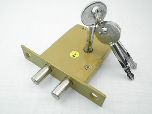 AFS安防门锁 防盗锁 隐形门锁 十字型钥匙B1045锁具 管井锁 暗锁-阿里巴巴