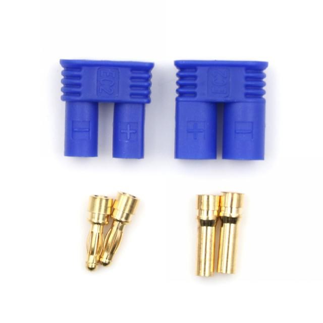 1 Pair EC2 Male Female Bullet Connector Banana Head Plug | Ali2BD ...