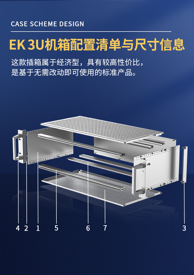 厂家直销标准EK 3U 4U 6U 工控机箱工业灰电脑机箱多规格服务器机-阿里巴巴