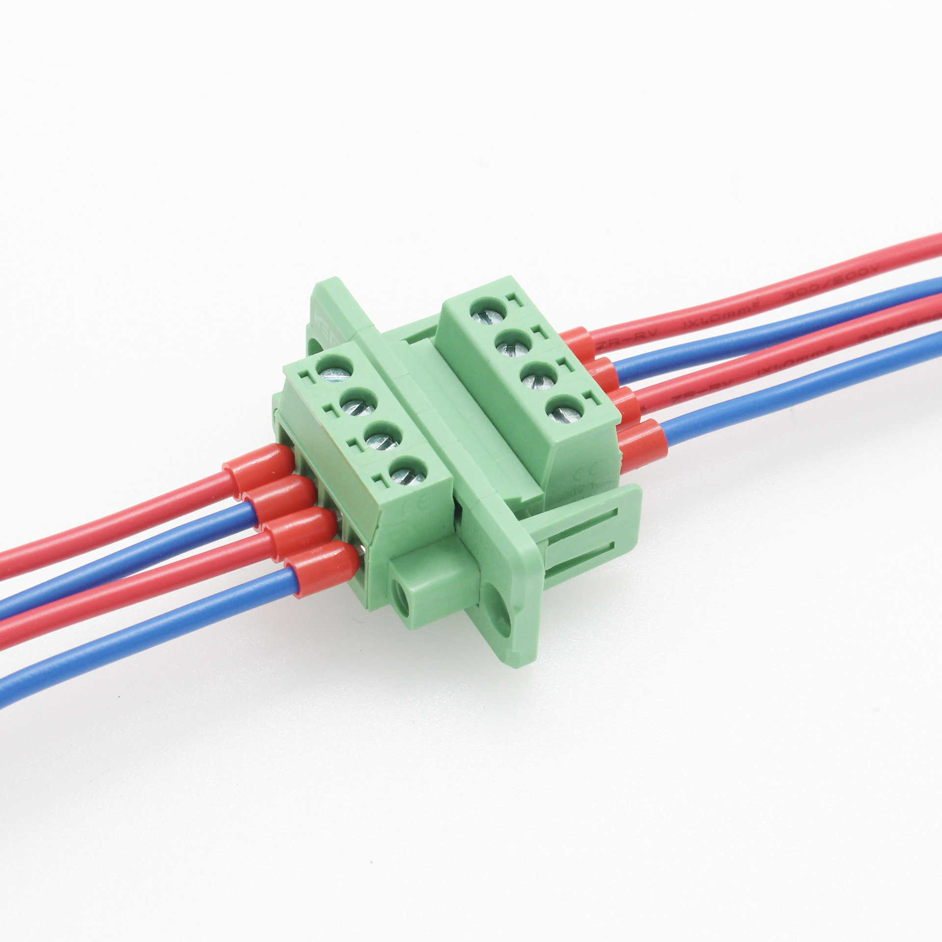 KF2EDGKM/RKP/WC-5.08mm三件套插拔式免焊穿墙对接带法兰接线端子-阿里巴巴