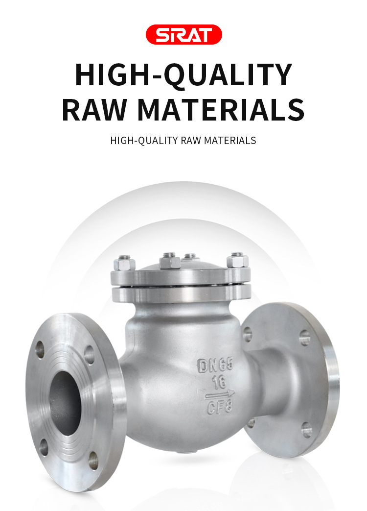 H44W-16P防倒流304316不锈钢法兰旋启式止回阀单向阀DN50 80 100-阿里巴巴