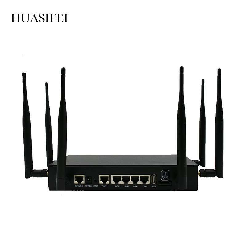 HUASIFEI 千兆双频双SIM卡4g5g无线wifi路由器支持4G双备份功能-阿里巴巴