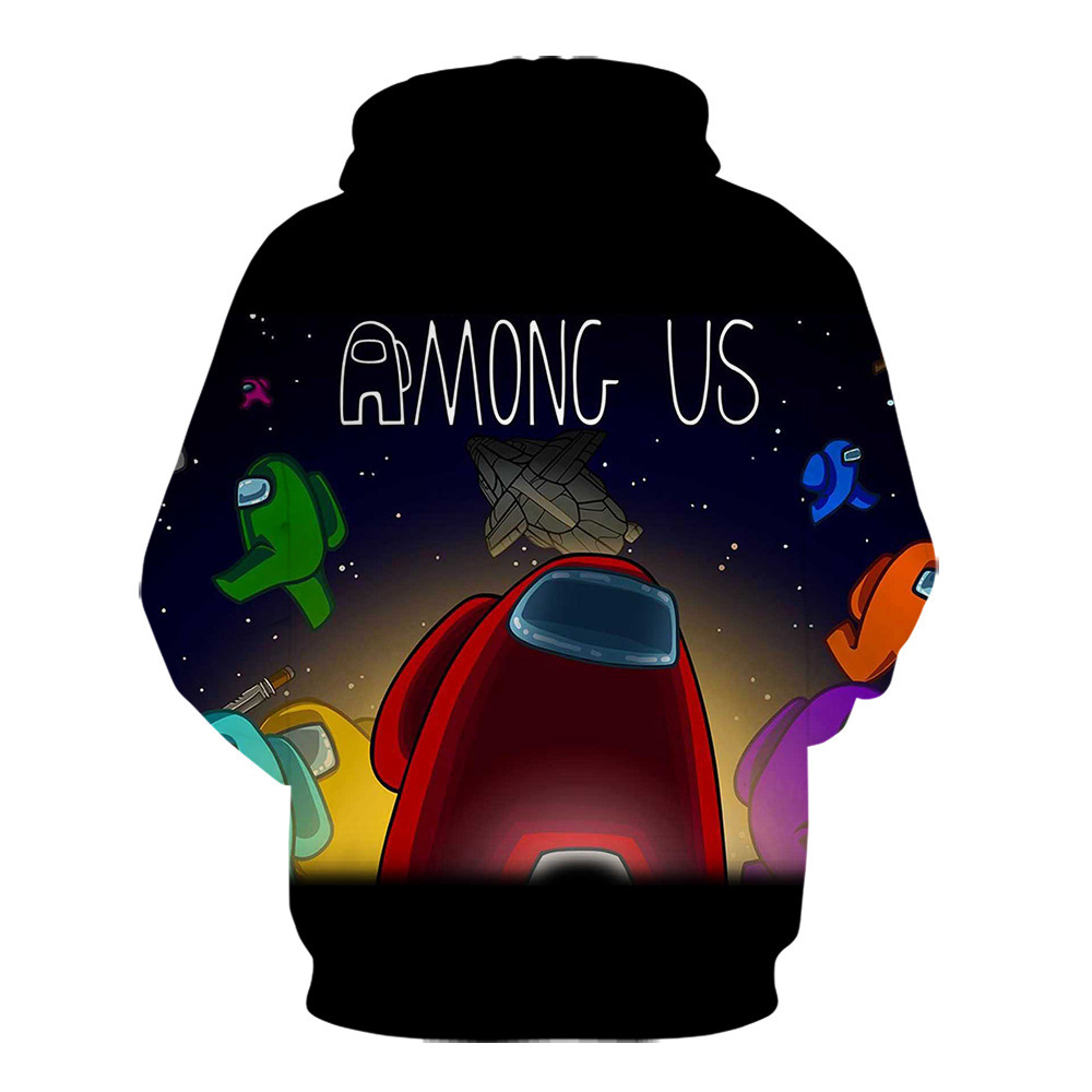 外贸 游戏Among Us卫衣 3D数码印花休闲长袖男女连帽外套服装-阿里巴巴