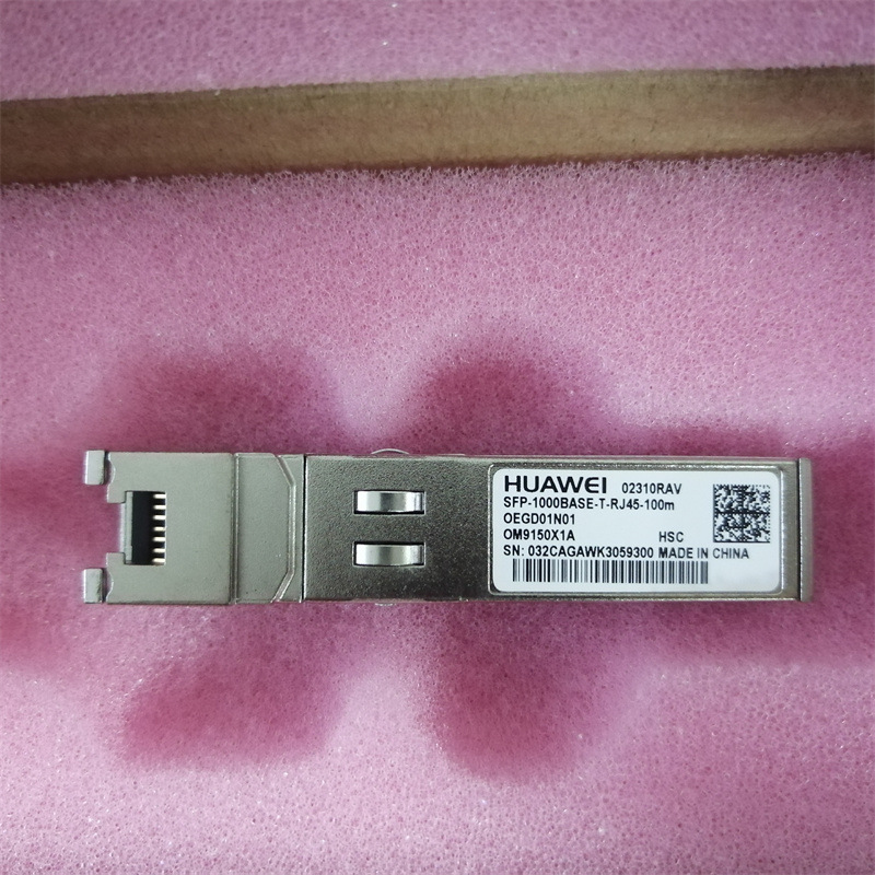 华为02310RAV SFP-1000BASE-T-RJ45-100m OEGD01N01光转电模块-阿里巴巴