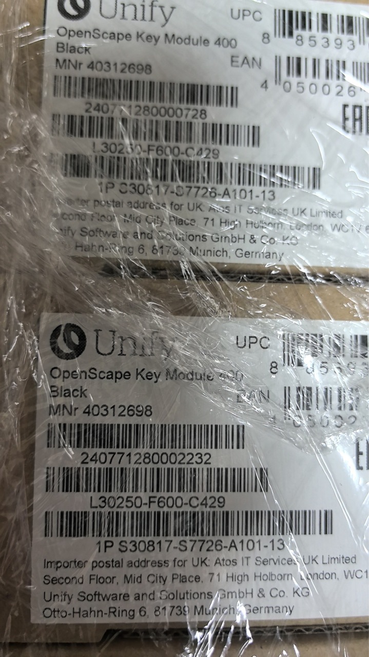 Unify OpenScape Desk Phone CP400T(L30250-F600-C436)-阿里巴巴
