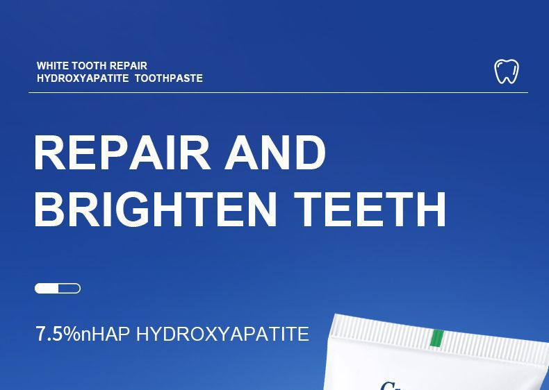 【跨境】Croent羟基磷灰石美白祛渍牙膏改善黄牙清新口气120g批发-阿里巴巴