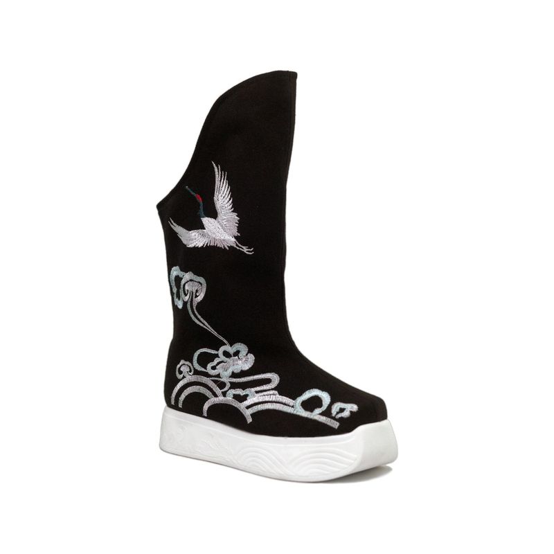 Men's Ancient chinese folk costume hanfu boots Increased Song han tang ...