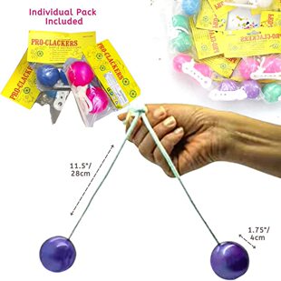 跨境减压嗒嗒球pro-clackers ball碰碰球带灯解压摇摆撞击球玩具-阿里巴巴