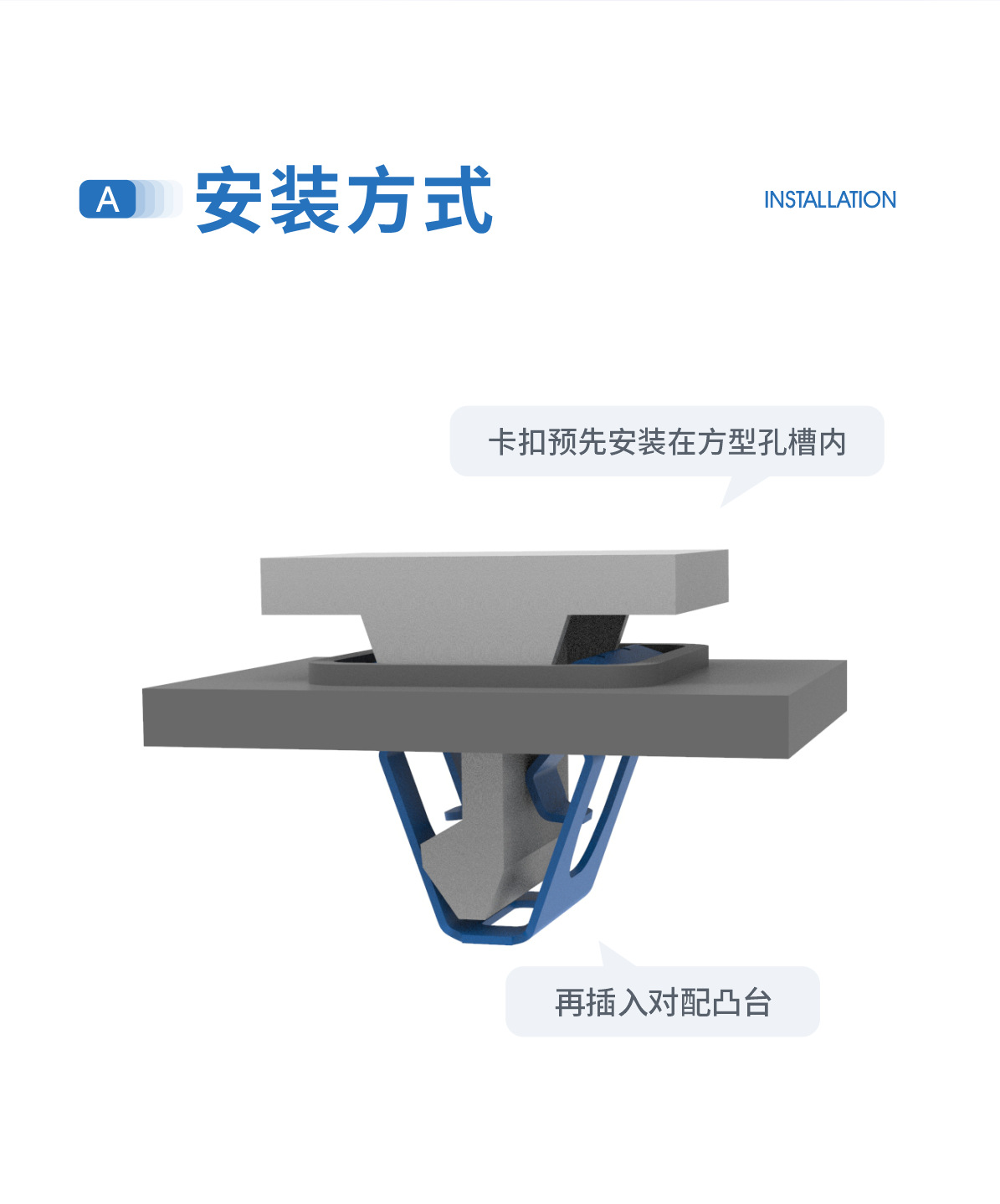 阿雷蒙汽车内饰面板金属卡扣 V型卡子弹簧卡子卡扣-阿里巴巴