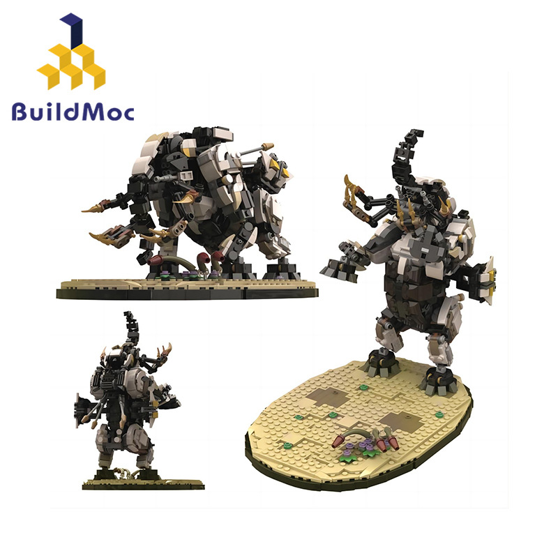 BuildMoc地平xian西之绝境震颤獠牙/悍牙兽MOC-125382-阿里巴巴