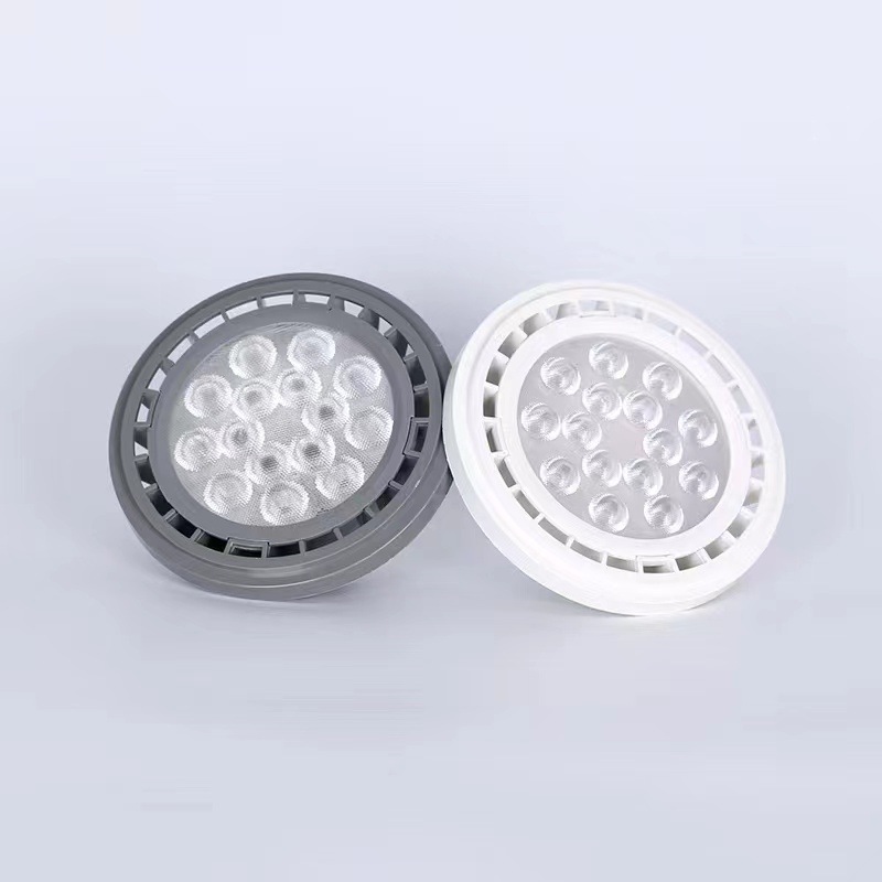 低压12V 24V 可调光斗胆灯 SMD COB ar111格栅灯 GX53 AR111射灯-阿里巴巴