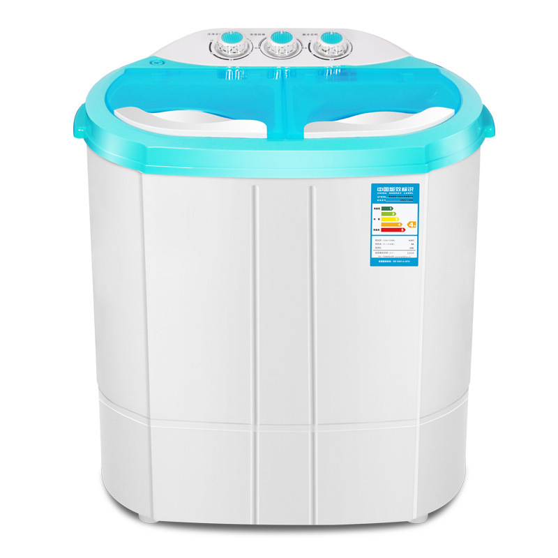 跨境double bucket washing machine家用迷你半自动双桶洗衣机-阿里巴巴