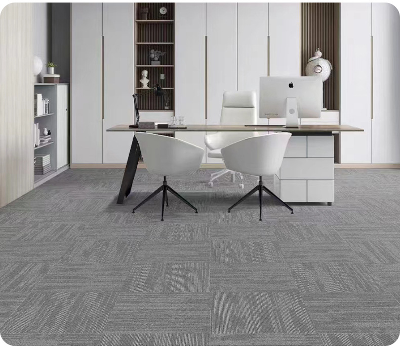 商用拼块写字楼办公室地毯现代简约方块地毯灰色会议室地毯拼装-阿里巴巴