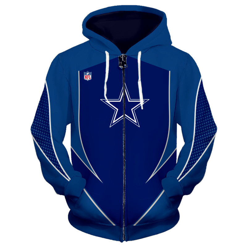 外贸卫衣新款NFL拉链衫卫衣足球衣连帽拉链休闲3D数码印花开衫男-阿里巴巴