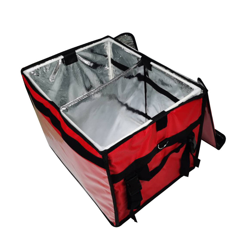 外卖箱送餐箱冷藏保温箱子黑色蛋糕配送箱披萨外送包加厚冰包现货-阿里巴巴