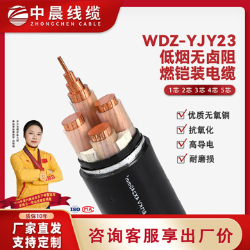 WDZA-YJY23低烟无卤阻燃A类交联聚乙烯电线电缆国标铜芯足米-阿里巴巴