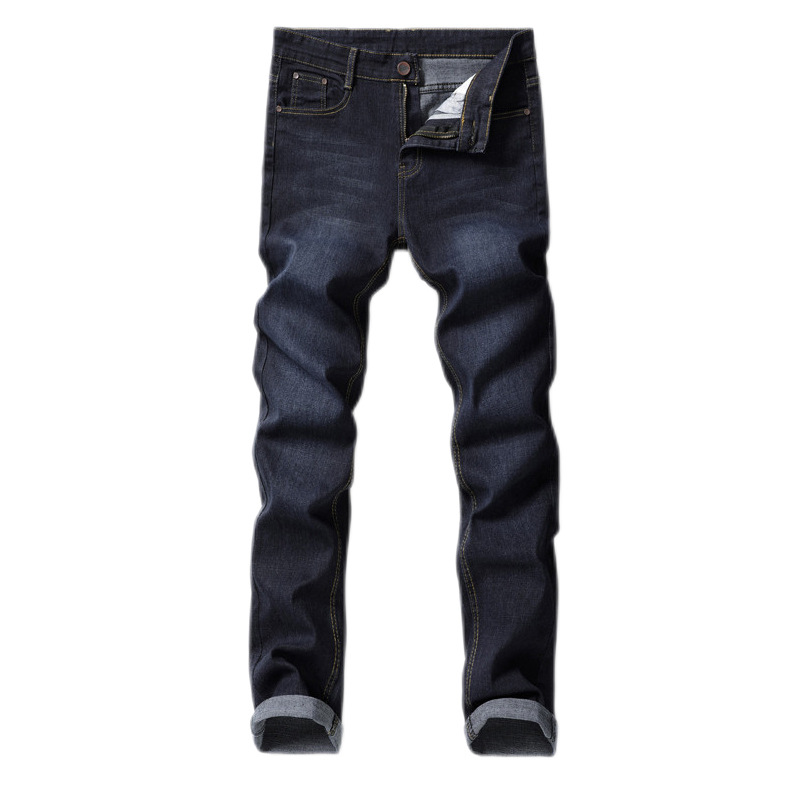 Spring Men's high elastic Guangzhou Xintang jeans men's soil spring and ...