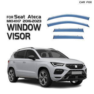 适用于西雅特Seat Ateca Window visor车窗晴雨挡雨遮阳挡扰流板-阿里巴巴