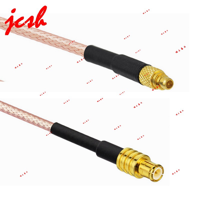 MMCX-J公头转 MCX -J公头射频RF RG316特氟龙双银特氟龙连接线-阿里巴巴